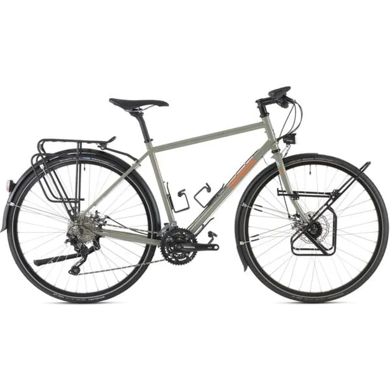 Genesis Tour De Fer 20 Steel Touring Bike in Grey
